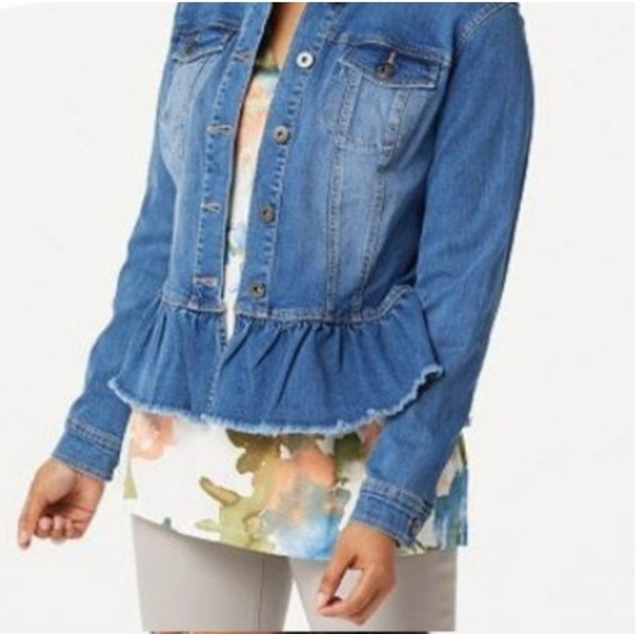 Belle by Kim Gravel | Jackets & Coats | Belle By Kim Gravel Blue Jean ...
